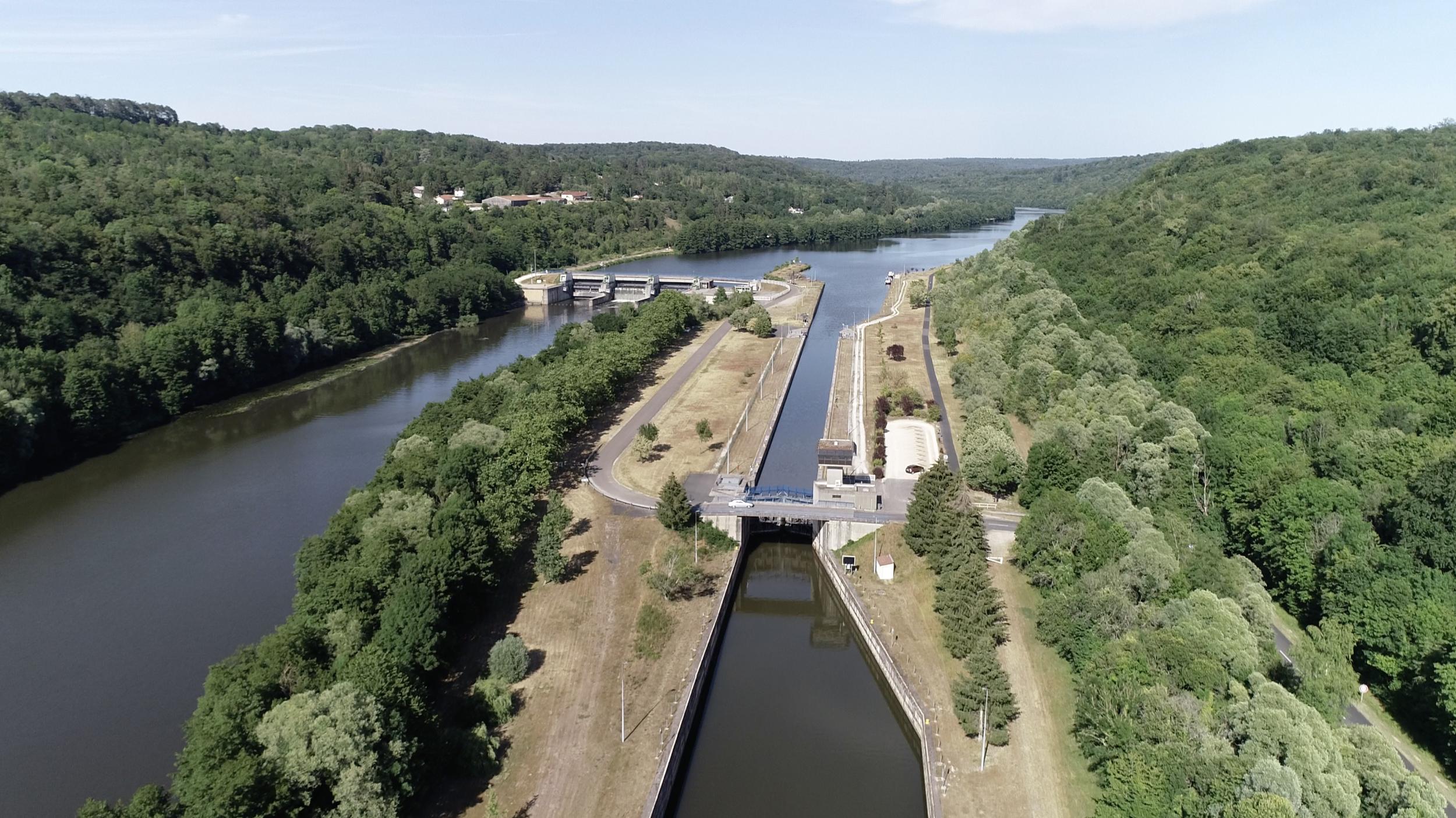 Sluis Villey le Sec | Binnenvaart in Beeld